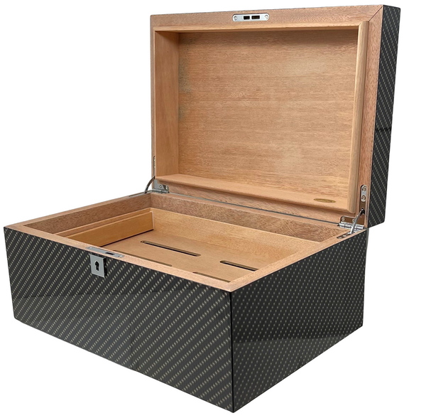 Cuban Crafters MODERN CROSSTREE Humidor for 100 Cigars – Humidors ...